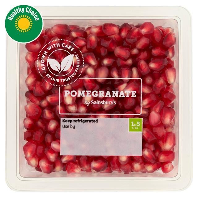 Sainsburys Pomegranate Seeds 240g Fresh Fruit Pack – McGrocer