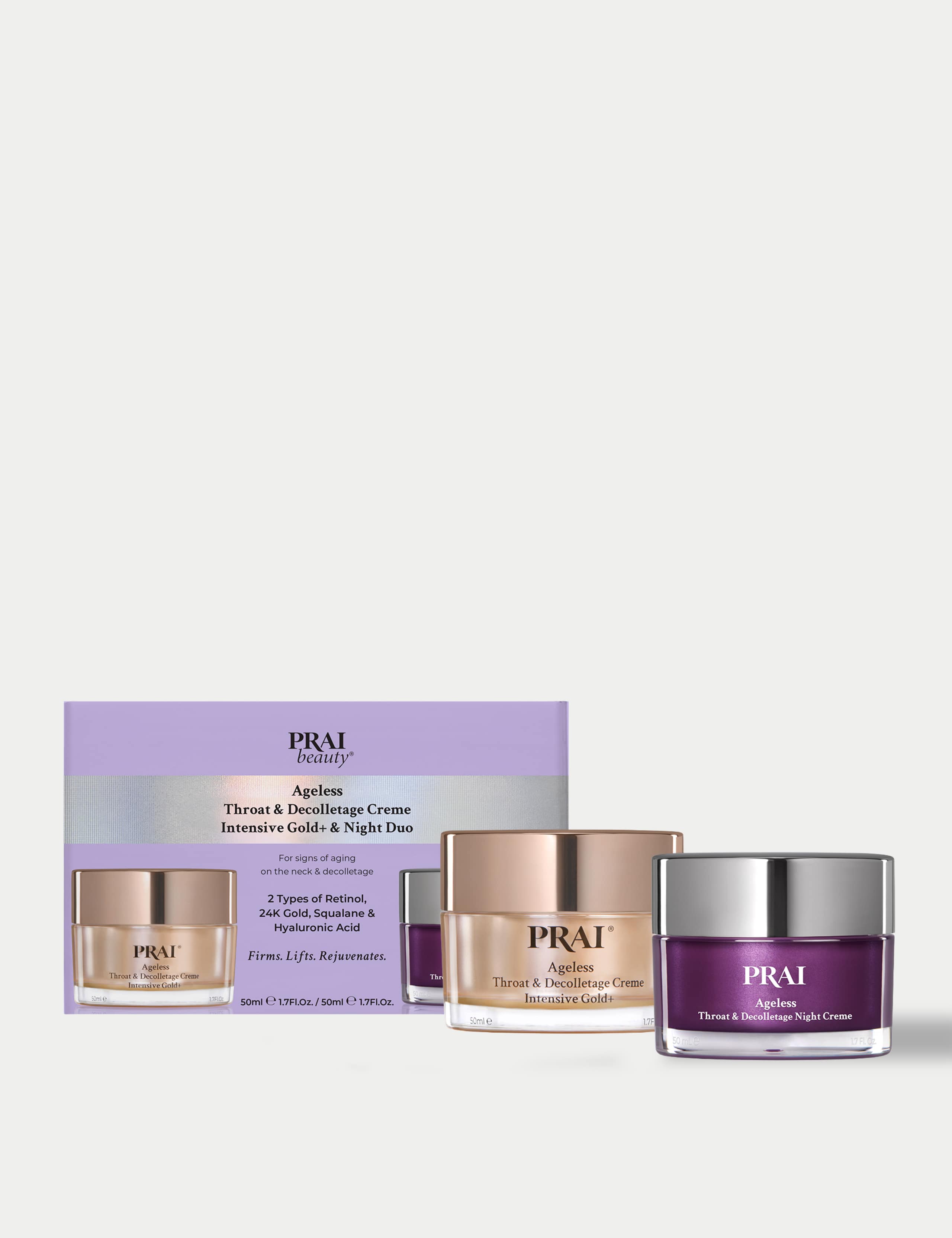 Ageless Throat and Decolletage Intensive Gold + and NIGHT Duo – McGrocer