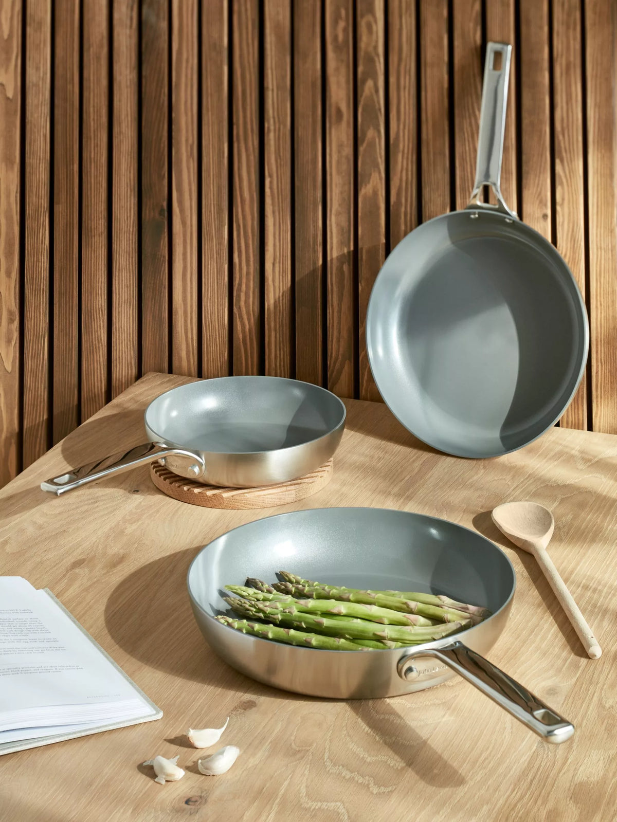 John Lewis 5-Ply Thermacore Stainless Steel Non-Stick Frying Pan – McGrocer